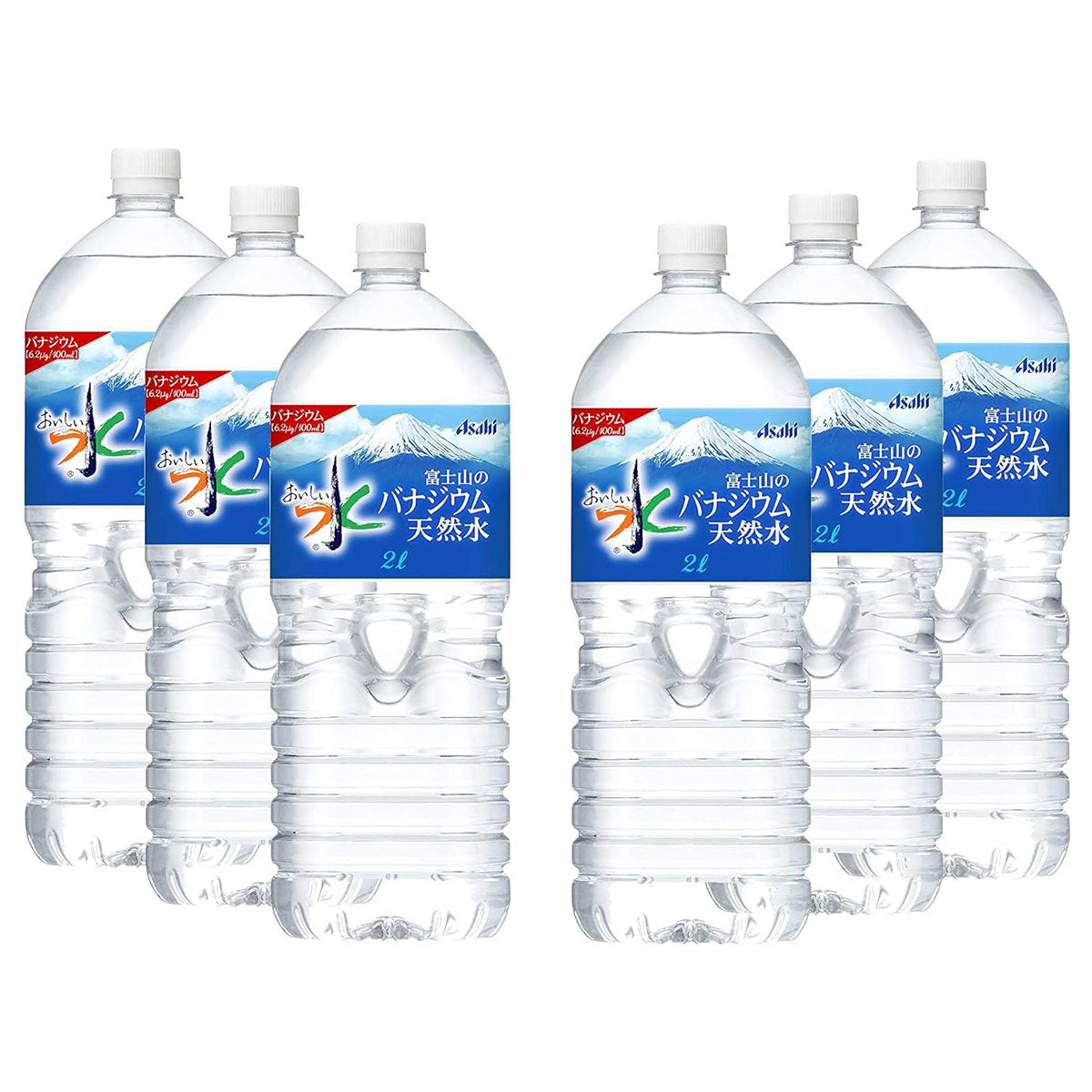 000040 アサヒ飲料 富士山のバナジウム天然水 2L×6本入りケース（珠洲市「山ん」へお届け）– AidShop.org